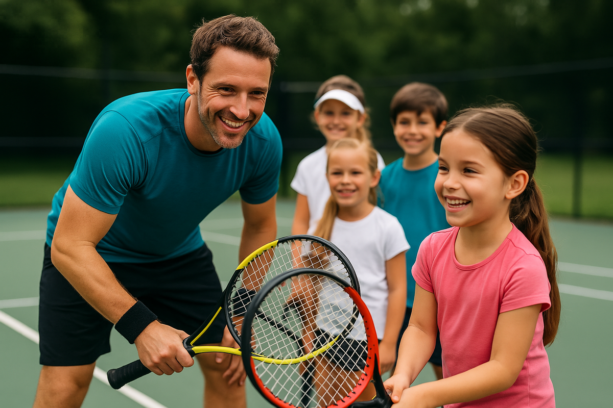 Junior Classes — Red & Orange Ball (Ages 5–8) – Fergus Tennis Club